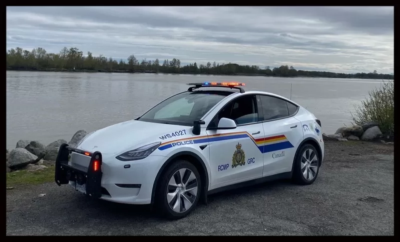 Tesla Model Y Richmond RCMP - EV Car & Truck