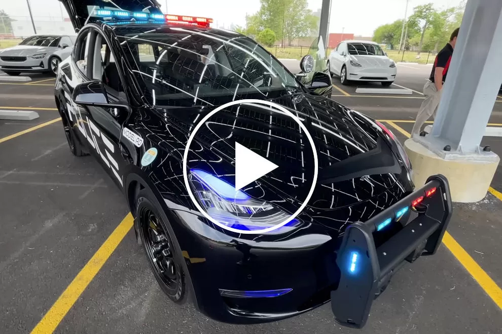 Tesla Model Y Is The Purpose-Built Police Cruiser Of The Future - EV ...